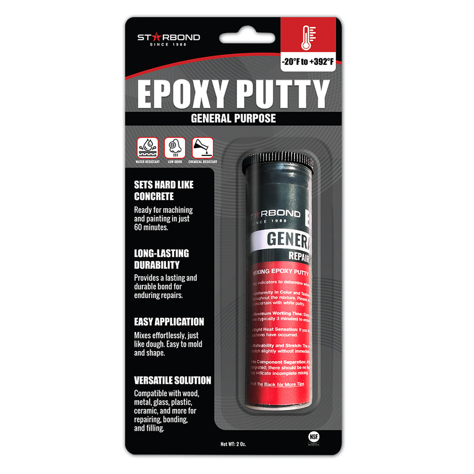 General Purpose | Black Epoxy Putty (2 oz.) – Starbond