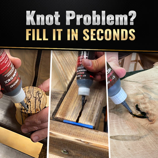 Starbond Knot-Filler System for Wood